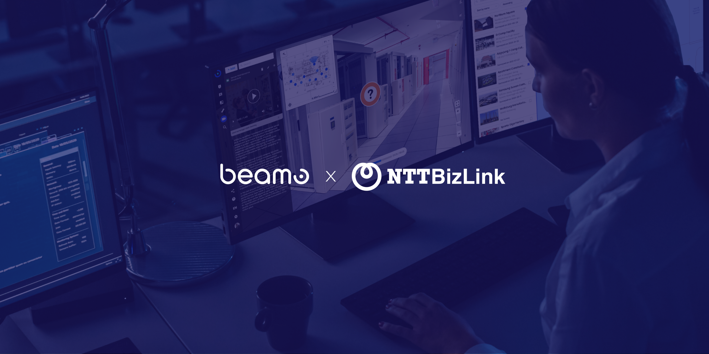Beamo signs MOU for the Research and Development of Digital Twin Service with NTT Bizlink